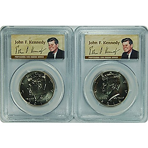 2014 Kennedy Half Dollar First Strike 50th Anniversary Signature Label SP68