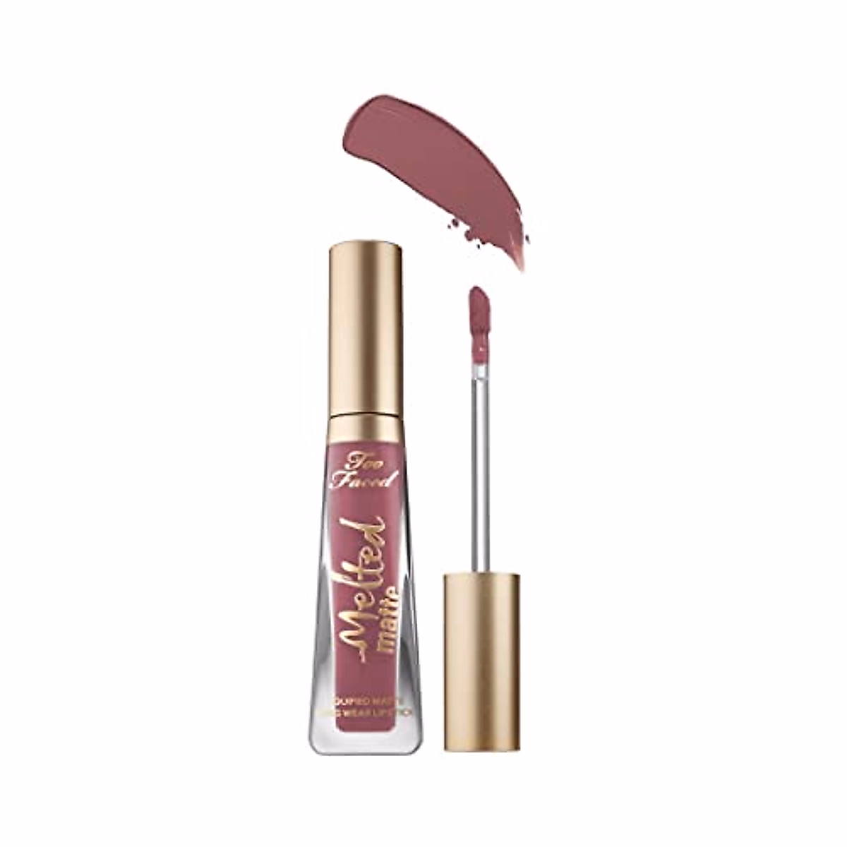 Too Faced Melted Matte Liquified Matte Long Wear Lipstick - Queen B - Full Size