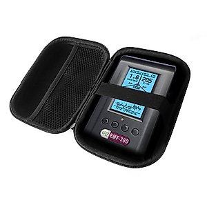 FitSand Hard Case Compatible for EMF Mete Advanced GQ EMF-390 Multi-Field Electromagnetic Radiation 3-in-1 EMF ELF RF meter