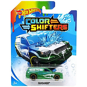 DieCast Hotwheels Fandango, 2021 Color Shifters (1:64 Scale)