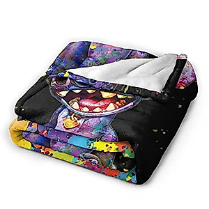 Super Soft Blanket, Unisex Throw Blanket Flannel Blankets for Bedding Couch Sofa Living Room Throws All Season 2-60"x50"