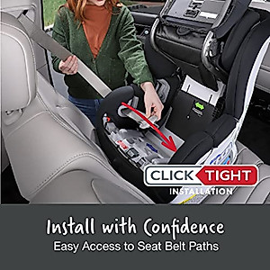 Britax Advocate Clicktight Convertible Car Seat, Black Ombre SafeWash