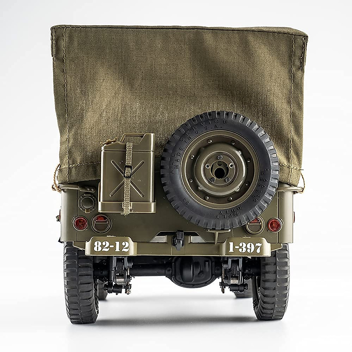 Rochobby Parts for 1/6 or 1/12 Willys RTR Vehicle (1: 12 Willys, Canvas)