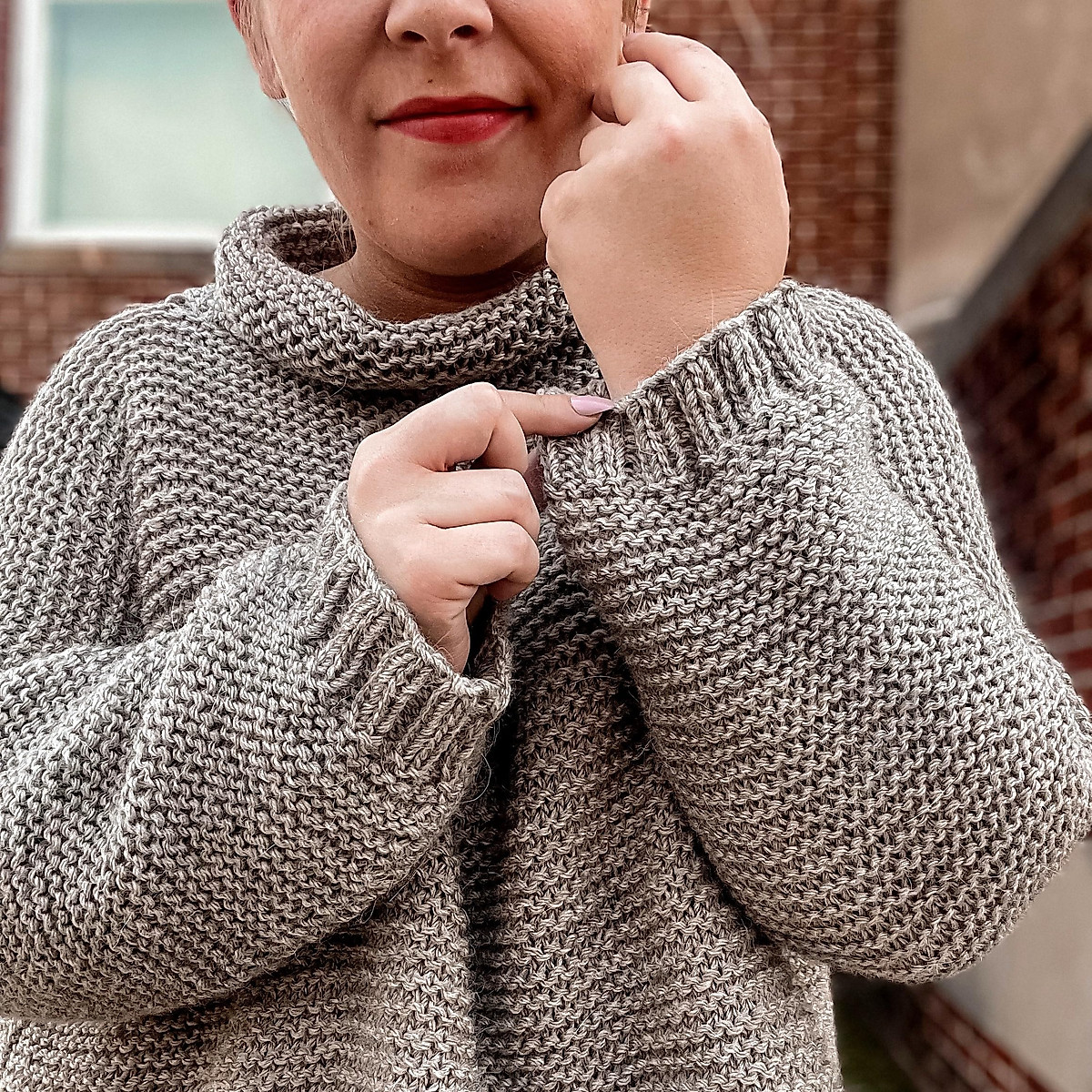 Lion Brand Yarn (1 Skein) Touch of Alpaca Yarn, Jade