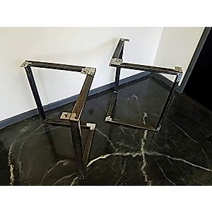 Metal Table Legs, Triangular Style - Any Size and Color