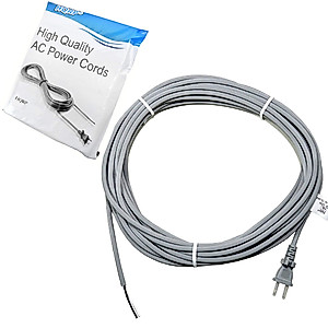 HQRP AC Power Cord compatible with Shark Navigator Lift-Away NV350 NV351 NV352 Upright Vacuum