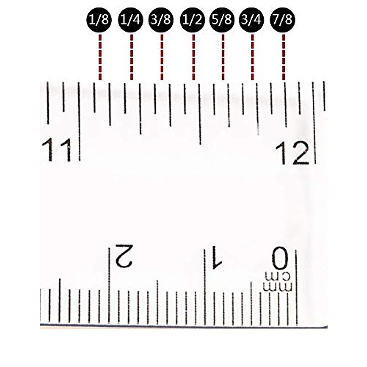 30 Pack Clear Plastic Ruler 12 Inch Flexible Ruler Straight Ruler With Inches and Metric for School Classroom Office