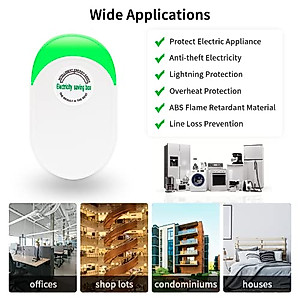 Pro Power Saver,Power Saver Electricity Saving Device Save Electricity,Electric Power Saver Device,Power Saver Energy Saver for Home Pro Fessional Electricity Saving Box Us Plug 90v-250v 30kw