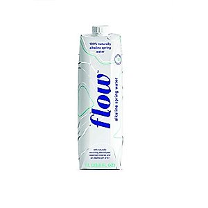 Flow Collagen Infused Watermelon Flavored Water - 100% Natural Spring Water With Liquid Collagen - Keto-Friendly, Paleo-Friendly And Gluten-Free. 6 Pack of 33.8 FL Bottles