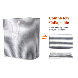 Lifewit 72L Pink Freestanding Laundry Hamper, Bundle with 100L Grey Laundry Hamper