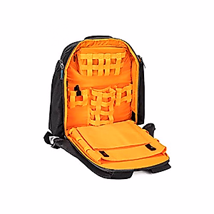 Sewell MOS BLACKPACK, Durable Electronics Travel Backpack for 15" Laptop, Tablet with Built in Cable Management, Large, SW-42850