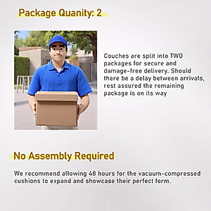 119.29“ Curved Sofa, Modern Minimalist Modular Sectional Sofa, Cloud Couch Boucle Sofa for Living Room, Bedroom, Office, No Assembly Required, Beige