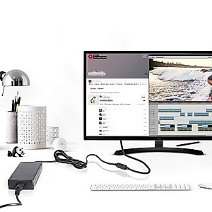 TAIFU 19V AC Adapter Charger Power Cord for LG LED LCD 32" 32UN880-B 32ML600M-B 32MP60G-B 34" 34GP83A-B 34WQ650-W 34WN80C-B UC87C UC88 UltraWide LED 4K UHD Monitor LG PF1000U Projector Power Supply