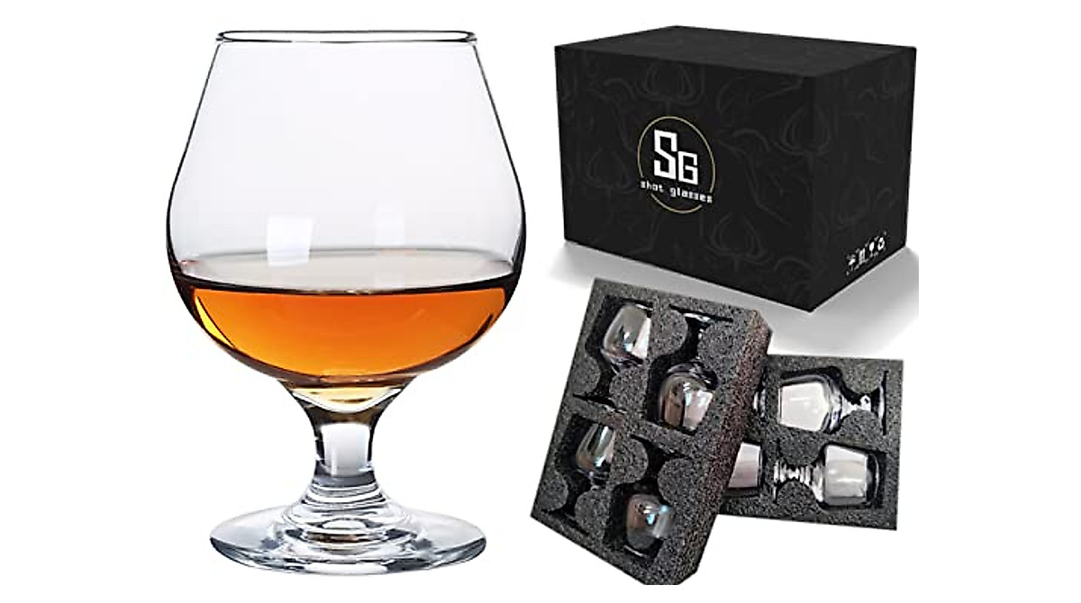 Glsairy Cute Shot Glasses Set of 8 - Perfect for Spirits