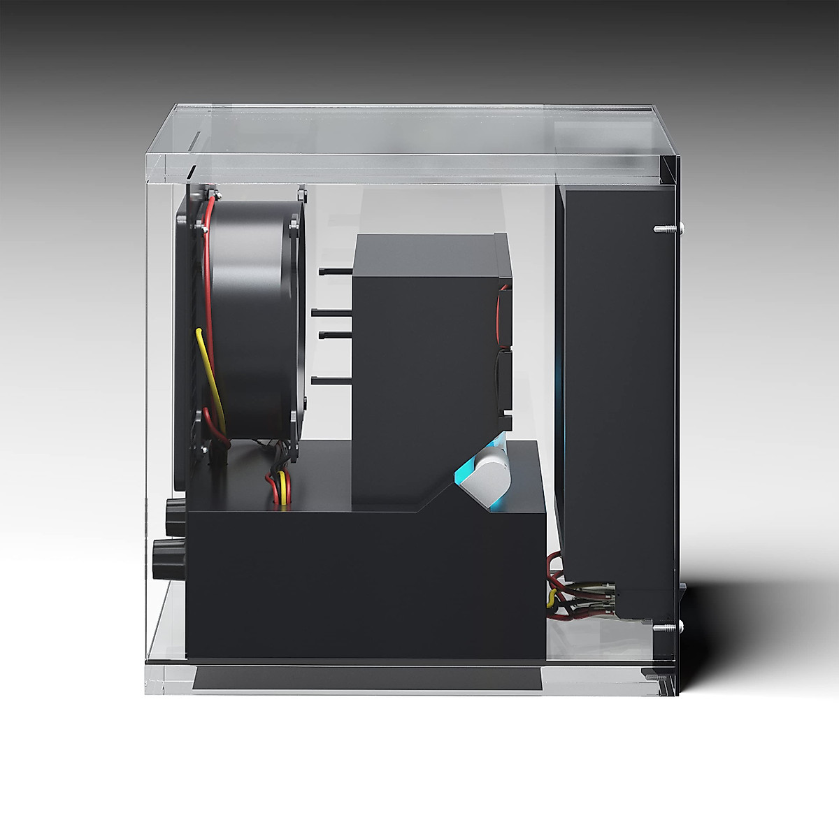 Prolux New Comfort 6 Stage UV, Ozone Generator Air Purifier Cleaner HEPA, Covers 3000 Feet, Acrylic, Home or Commercial Use, Adjustable, Powerful Fan, Portable