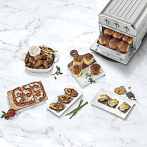 Cuisinart TOA-26FR Compact AirFryer Convection Toaster Oven Stainless Steel (Renewed)
