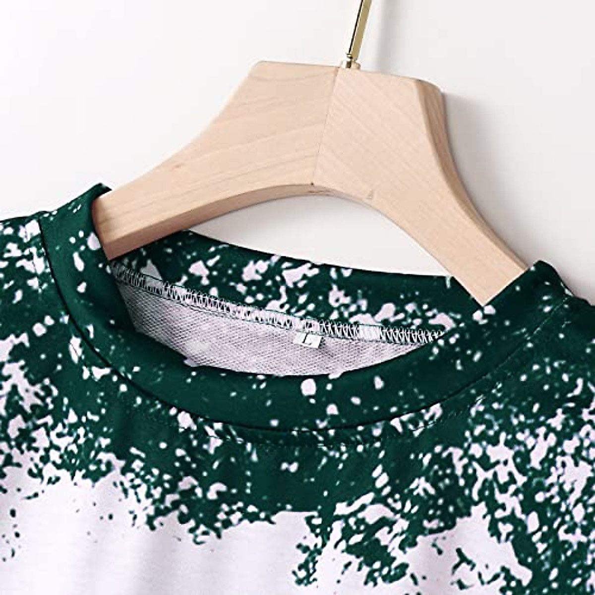 Men's Ugly Christmas Sweatshirt Crewneck Long Sleeve Tops Funny Graphic Pullover Sweatshirts Men's Ugly Christmas 3D Green