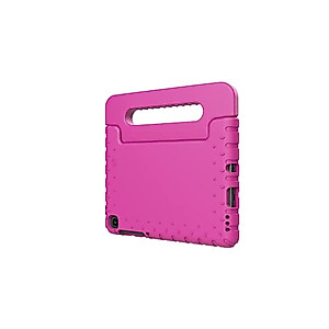 LTROP Kids Case for Samsung Galaxy Tab A7 lite 8.7 Inch 2021 SM-T220/T225, Galaxy Tab A7 Lite 8.7 Case, Shockproof Convertible Handle Stand Cover Case for Samsung Galaxy Tab A7 Lite 8.7” 2021, Rose