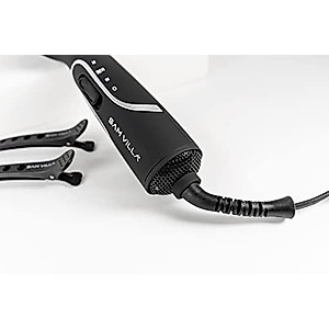 Sam Villa Pro Results 3-in-1 Blow Dryer Brush Straightener & Blowout Brush