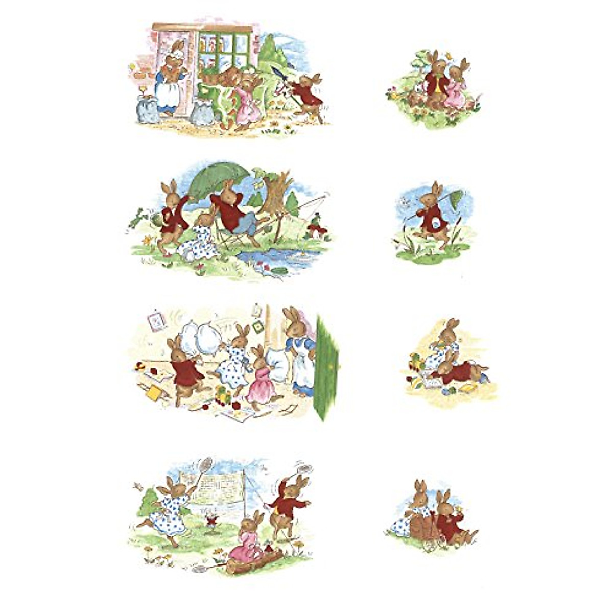 Royal Doulton Bunnykins Childrens Plate, Cereal Bowl and 1 Handled Hug-a-Mug Childresns Dining, 3 piece set, Multicolor