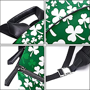 VBFOFBV Travel Backpack, Laptop Backpack for Women Men, Fashion Backpack, St. Patrick'S Day Clover
