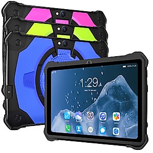 ufehgfjh HD 7 Inch Android 5.1 Tablet IPS High Definition Screen 0.3 Mp Front & 2 Mp Rear Camera WiFi Bluetooth Voice Call Game Video Learning Tablet Function 3000mah Battery (Blue)