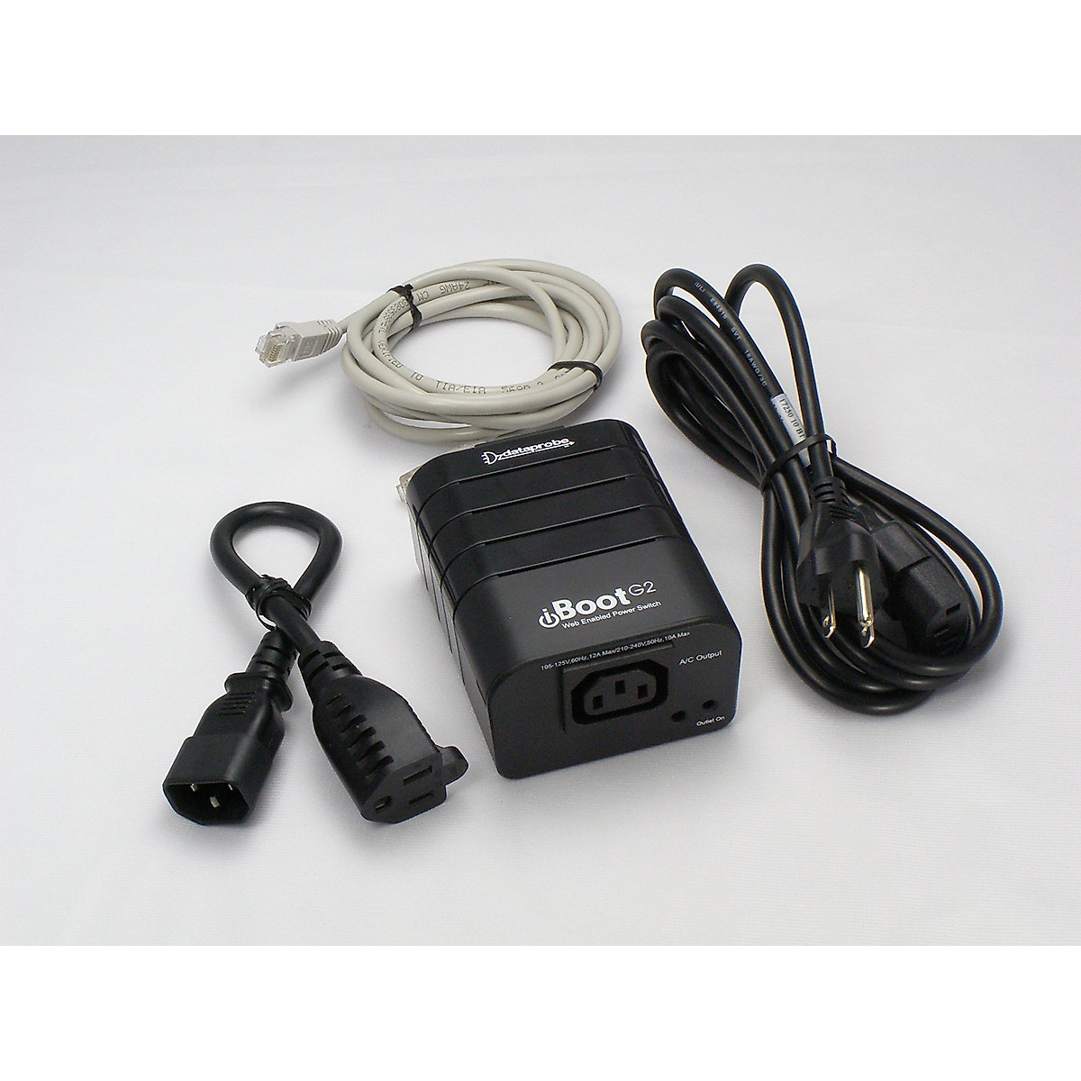 Dataprobe iBoot-G2 Web Power Switch, 110/220 VAC Operation, Remote Power Switch, Remote Rebooting Device via Ethernet Power Switch with Sophisticated Automation