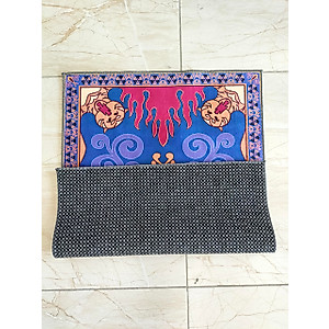 Aladdin Rug, Flying Rug, Magic Rug, Movie Rug, Area Rug, Fan Rug, Living Room Rug, Kids Room Rug, Non Slip Rug, Floor Rug, Purple Rug coolVibesR148.1 (23”x31”)=60x80cm=1.9 ft x2.6 ft