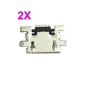 PHONSUN Replacement USB Charging Port for Amazon Kindle Fire HD8 (7th Generation) 2017 SX034QT (Pack of 2)