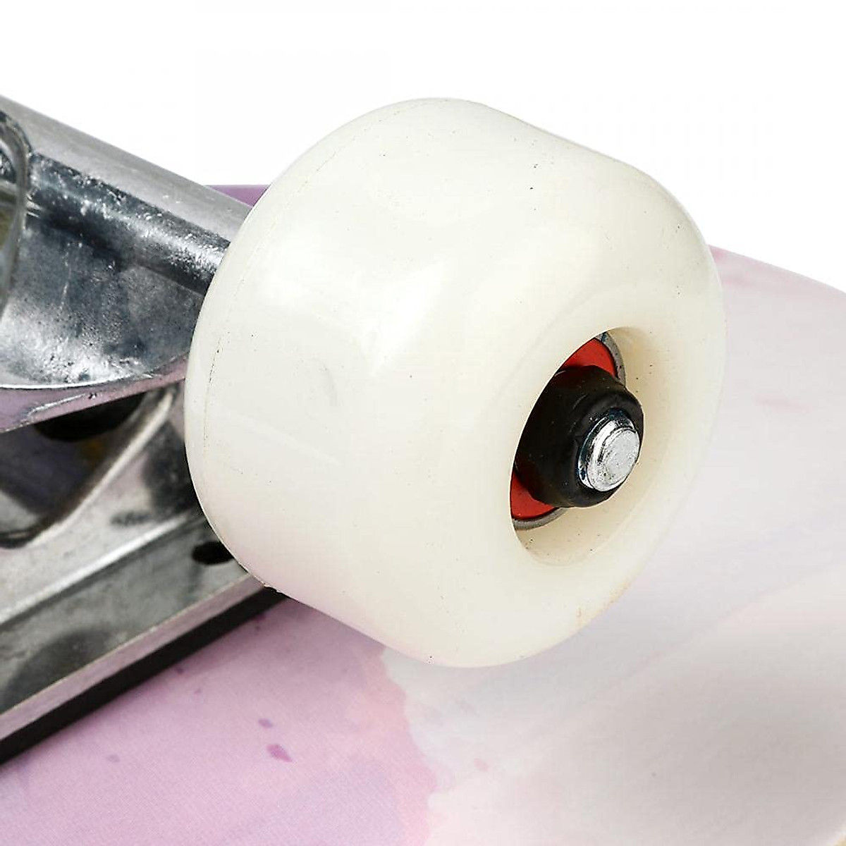 Wilver Complete Skateboards for Beginners Pro 31 inches Complete Skateboards for Teens Beginners Girls Boys Kids Adults, Maple Wood Skateboard (Color B)