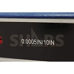 Shars 12 Inch Master Precision Level in Fitted Box for Machinist Tool, Cast iron body 303-9503 R}
