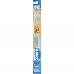Oral-B Disney Baby Infant and Toddler Toothbrush, Stage 1 for Little Children Ages 4-24 Months, (Pack of 2)