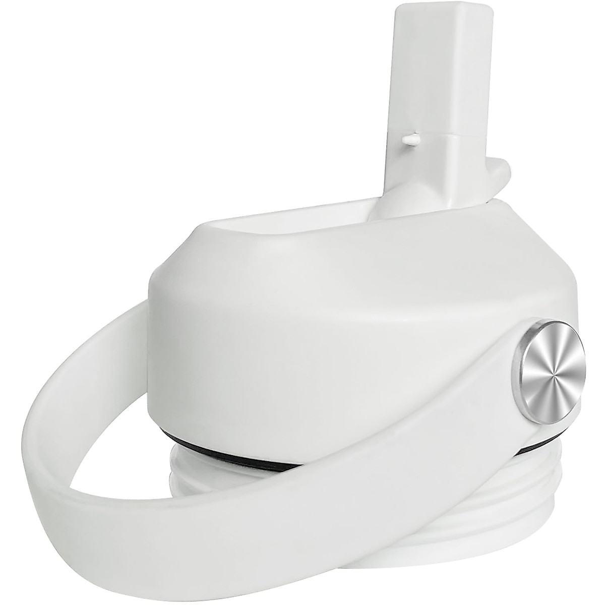 Straw Lid for YETI Rambler 36 oz 26 oz 18 oz Jr 12 oz 64 oz Water Bottle - White Straw Cap for YETI Replacement Lids Top Accessories