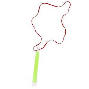 MediTac Green Glow Stick - Bright 6" Snap Sticks with 12 Hour Duration (24 Pack)