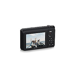 Minolta 20 Mega Pixels Wifi Digital Camera with 12x Optical Zoom & HD Video with 2.7-Inch LCD, Black (MN12Z-BK)