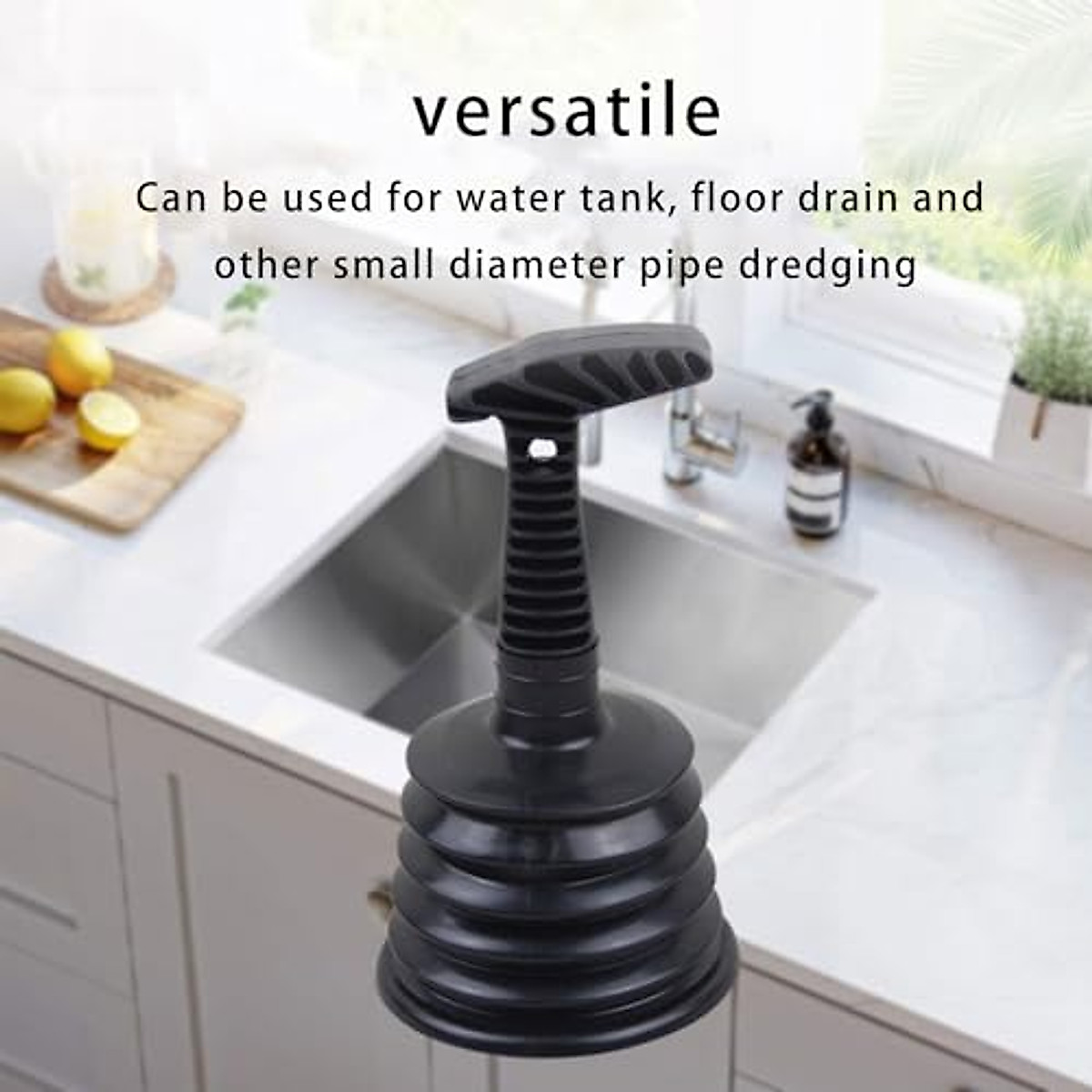 Home Essential Drain Unblocker Pipe Unblocker Handheld Pipe for Type Pipe User Friendly and Solid