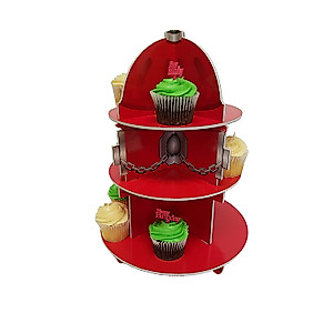 Fire Hydrant Cupcake Holder Stand