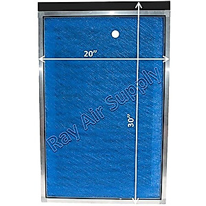 RayAir Supply 20x30 Dynamic Air Cleaner Replacement Filter Pads 20X30 Refills (3 Pack)