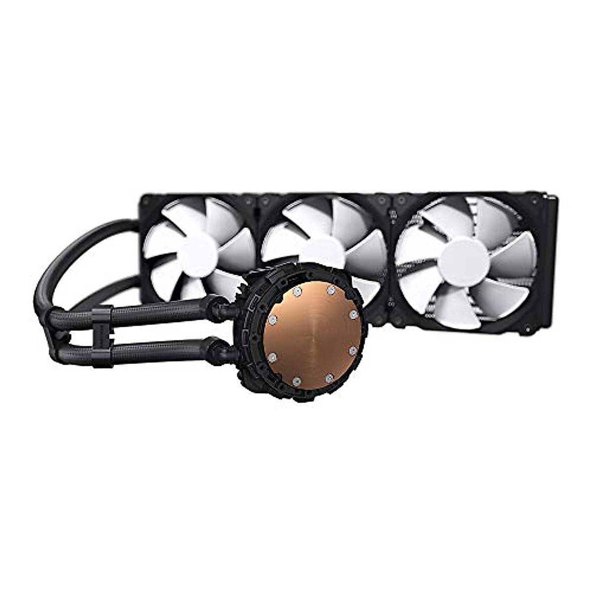 Phanteks (P-GO360MP_DBK01) Glacier One 360MP D-RGB AIO Liquid CPU Cooler, Infinity Mirror Pump Cap Design, 3x Silent 120mm MP PWM Fans, Black