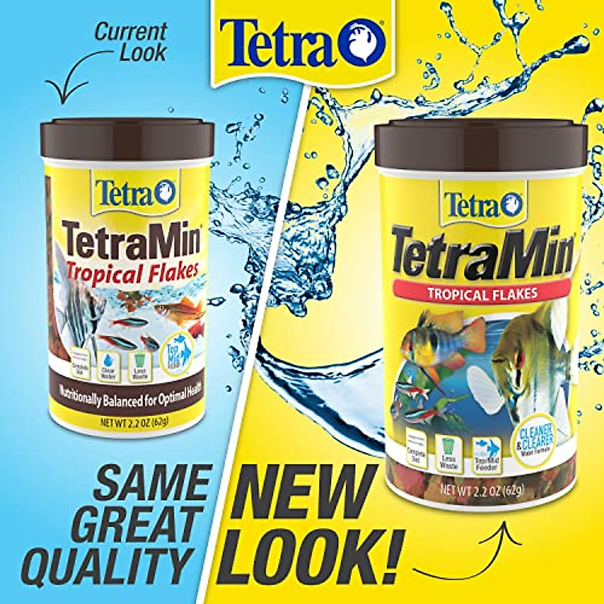 TETTT TetraMin Tropical Flakes 7.06 Ounces, Nutritionally Balanced Fish Food