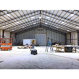 UFO LED High Bay Light, 6000-6500K, IP54, Waterproof Dust Proof, Warehouse LED Lights High Bay Lighting for Garage, Factory, Gymnasium, Basement, Parking（Newest Design ）… (200W) (5 pcs)