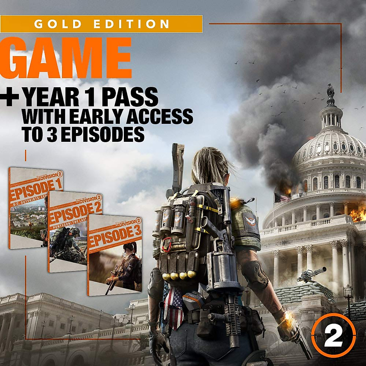 Tom Clancy's The Division 2 - PlayStation 4 Gold Steelbook Edition