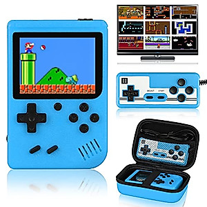 Retro Handheld Game Console - Vaomon Handheld Game Console Comes with Protective Shell, 400+ Classical FC Games, Gameboy Console Support Connecting TV & 2 Players, Ideal Gift for Kids & Lovers