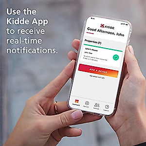 Kidde Smart Carbon Monoxide Detector & Indoor Air Quality Monitor, Plug in Wall, WiFi & Smart Smoke Detector, WiFi, Alexa Compatible Device, Hardwired w/Battery Backup