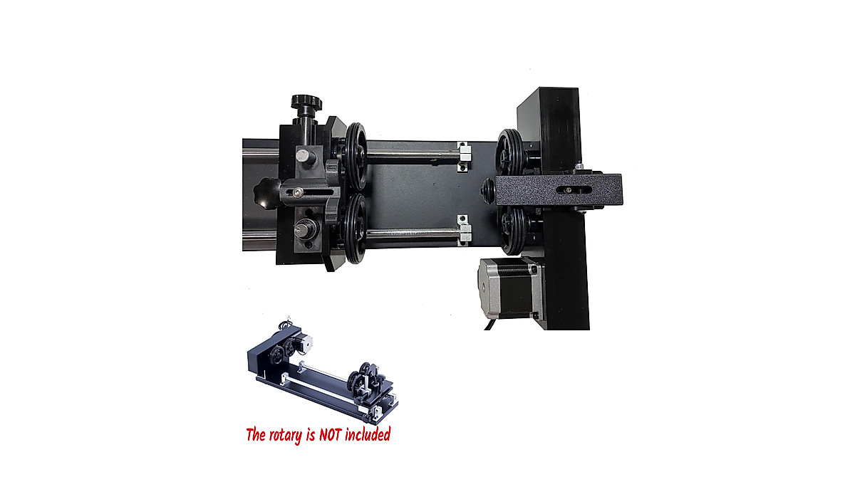 Advanced CO2 Rotary Clamp Kit for Chinese Laser Machines
