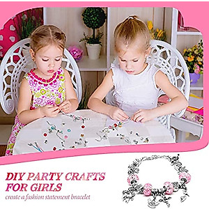 Lenski Gifts for Girls Kids, Arts and Crafts for Kids Ages 8-12, Girls Toys Age 6-8, Bracelet Making Kit Toys Gifts for Girls, Unicorns Gifts for Girls, Crafts for Girls Ages 5-12 Year Old