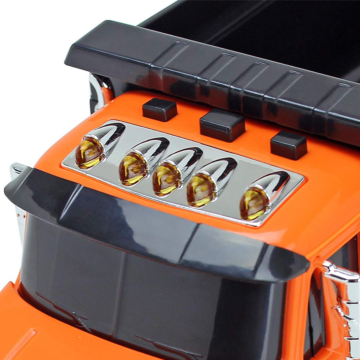 First Gear 1/24 Scale Plastic Toy Mack Granite Dump Truck with Lights & Sounds (#70-0597)