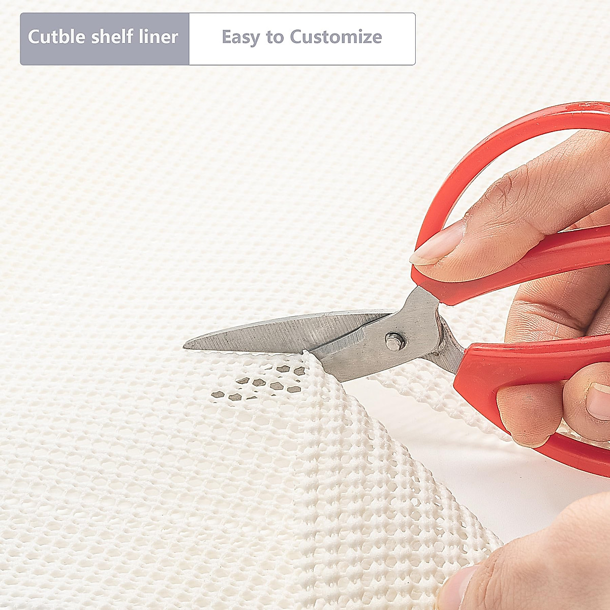 TJWODO Shelf Cabinet Liner,Drawer Liners Non Adhesive Easiest Install Mat, Strong Grip Bottom,Easy Clean Non Slip Shelving Liner for Kitchen Cabinets,12" x20'