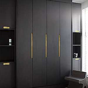 cabinehandles,kitchen door handles, Maniglie Incasso Porte scorrevoli,Maniglie Nascoste Cabinet Maniglie Quadrata Cassetti per Cassetti Armadi Scarpiere Armadi Comodini ECC 2 Pezzi(Size:288mm(11.3in))