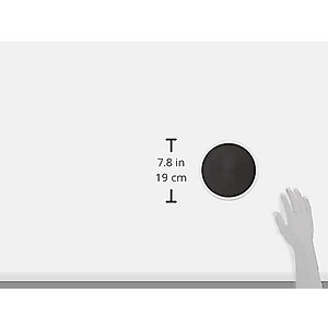 Copco 5220593 Non-Skid Pantry Cabinet Lazy Susan Turntable, 9-Inch and 12-Inch, White/Gray, 2-Pack